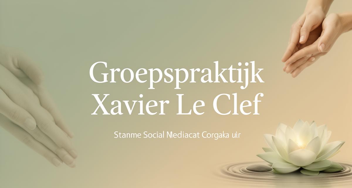 Groepspraktijk Xavier Le Clef - Multidisciplinaire Gezondheidspraktijk ...